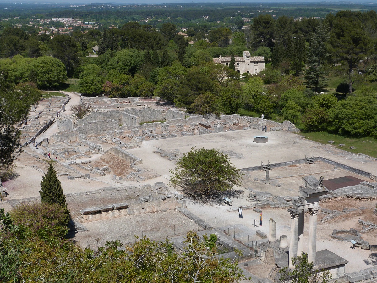 Glanum vue générale de la cité (5) - Jean-Marie Borghino