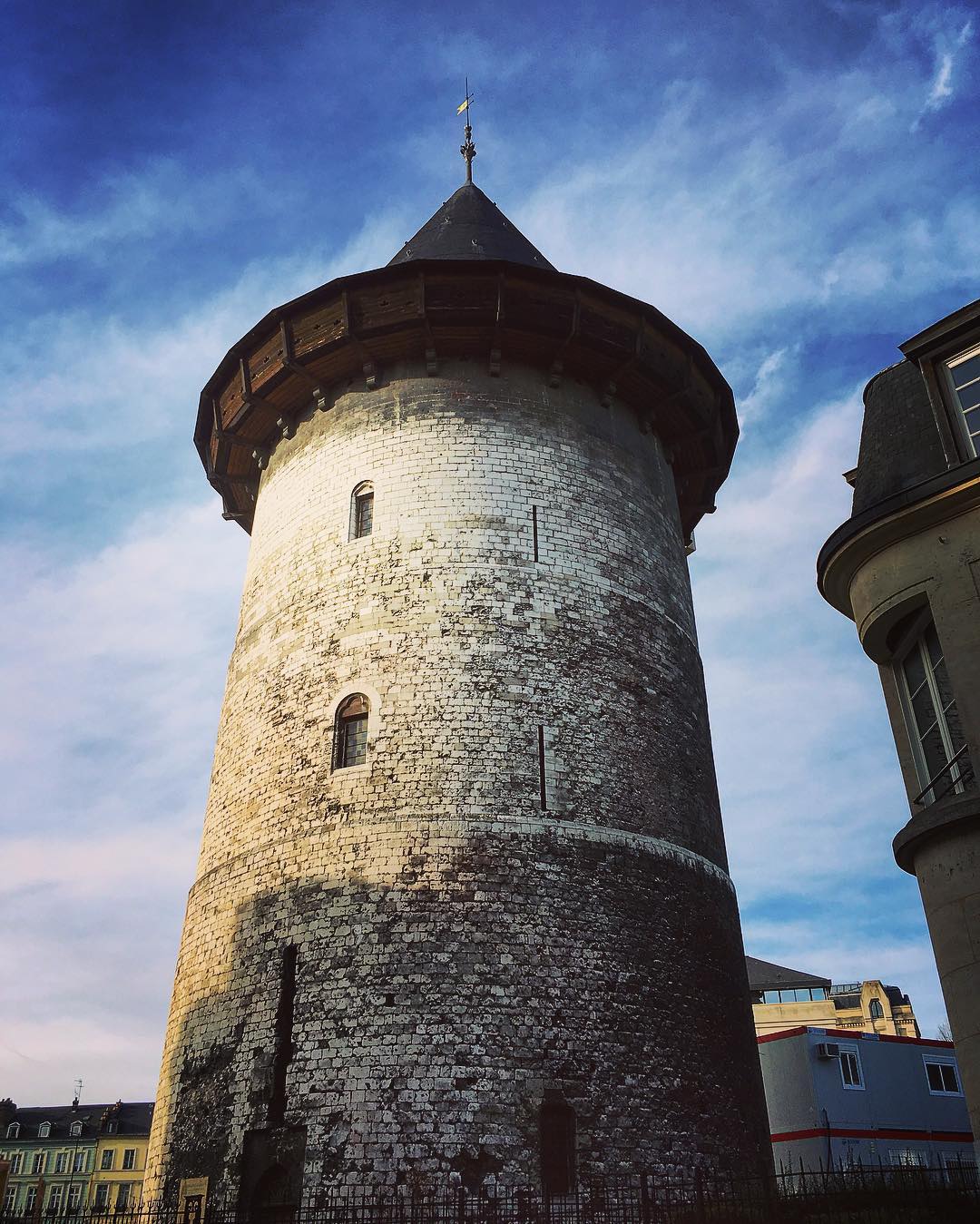 Le donjon du château Bouvreuil à Rouen. La prison de Jeanne d’Arc ...