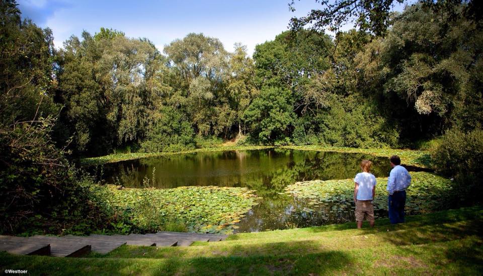 Bataille de Messines - Le bassin de la paix le plus grand cratère causé ...