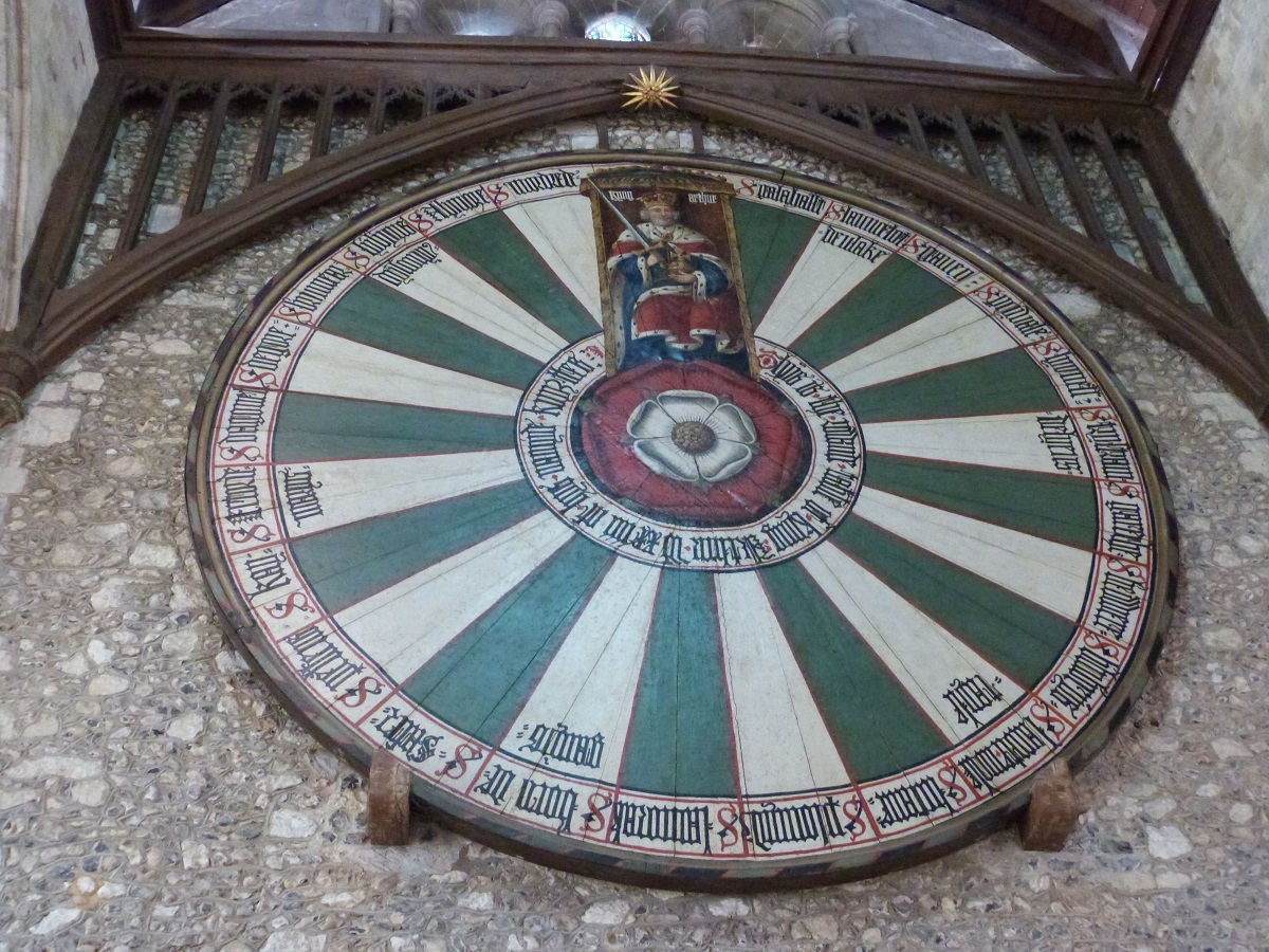 Table ronde du roi Arthur, châeau de Winchester - Jean-Marie Borghino