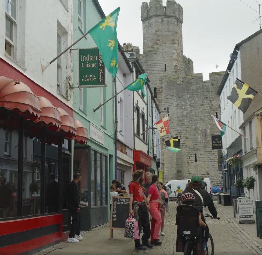 Le château de Caernarfon, au Pays de Galles - Jean-Marie Borghino