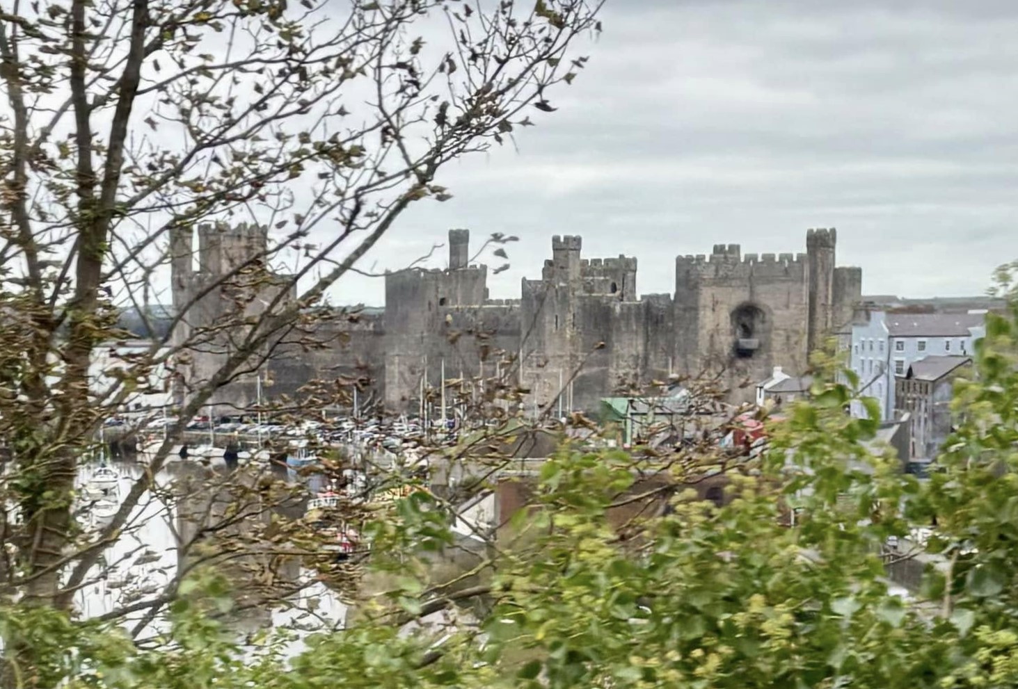 Le château de Caernarfon, au Pays de Galles - Jean-Marie Borghino