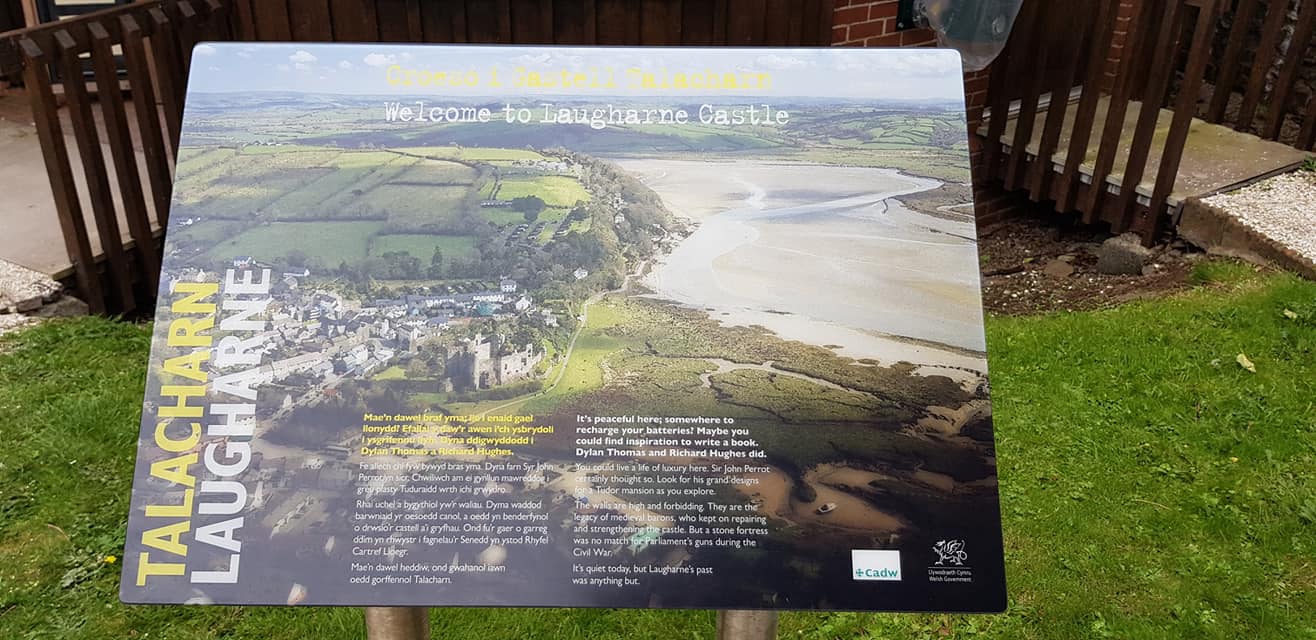 Le château de Laugharne, au Pays de Galles - Jean-Marie Borghino