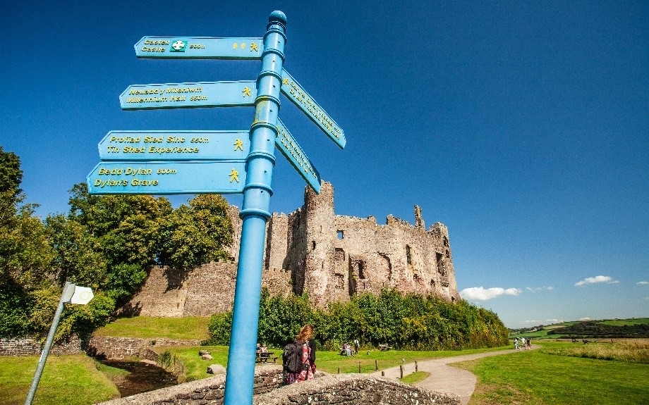 Le château de Laugharne, au Pays de Galles - Jean-Marie Borghino