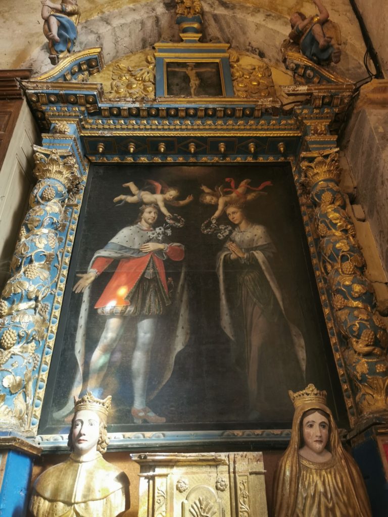 Autel retable de saint Elzéar et sainte Delphine - Jean-Marie Borghino