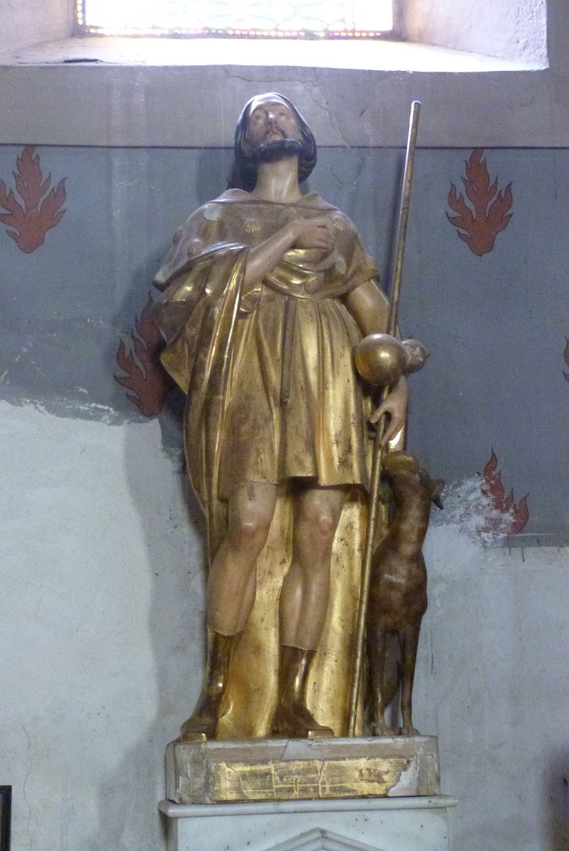 Chapelle Saint Roch statue Saint Roch, fin du XIXème siècle - Jean ...